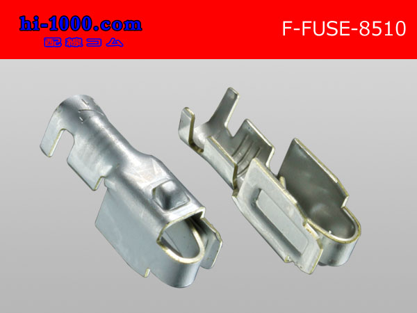 Flat fuse holder female terminal 0.85sq-2.0sq（100 pcs.）/F-FUSE-8510-100 ...
