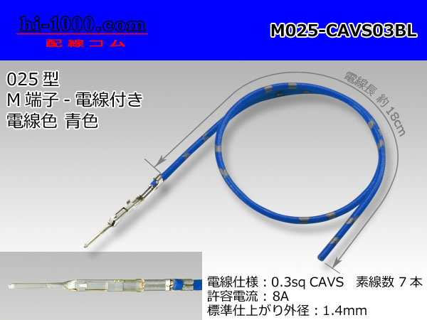 025 Tab Size Unsealed Male Terminal – Sumitomo TS Series – Pre-crimped ...