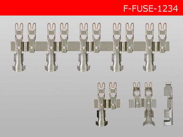 Mini flat type Type fuse Terminal Duplicate L size AVS3.0-5.0 - hi ...