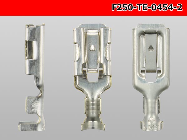 [AMP] 250 Type Positive lock connector Mark2 F Terminal /F250-TE-0454-2 ...